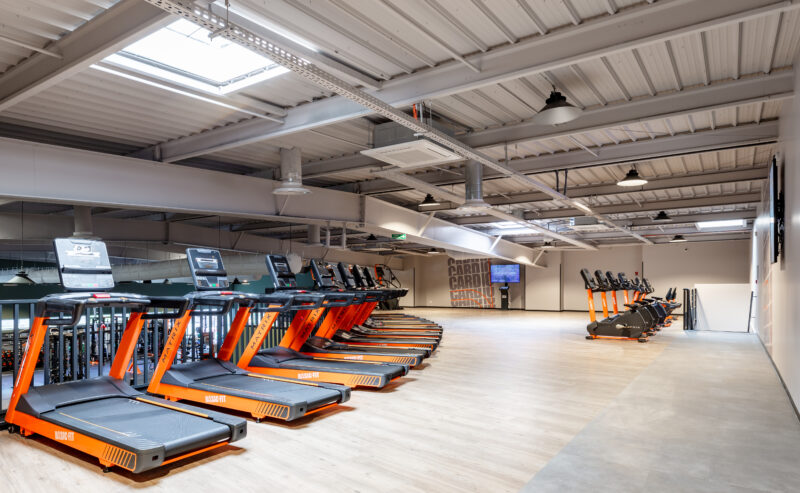 Aménagement salle de sport Basic Fit