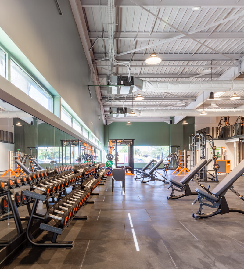 Basic Fit Fitness club fit-out