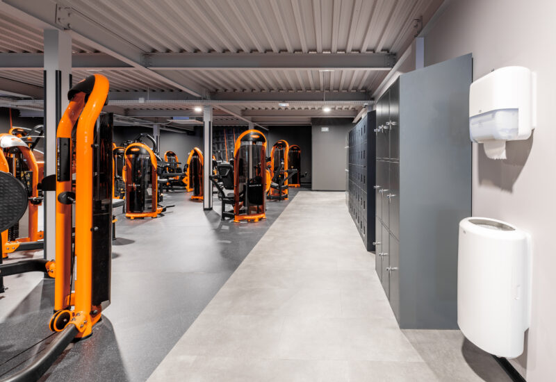 Aménagement salle de sport Basic Fit